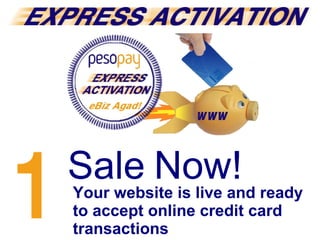 PesoPay Express Activation | PPT