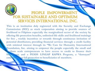 Pesos international presentation | PPTX | Web Development | Internet