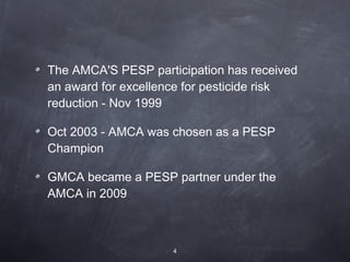 Pesticide Environmental Stewardship Program | PPT