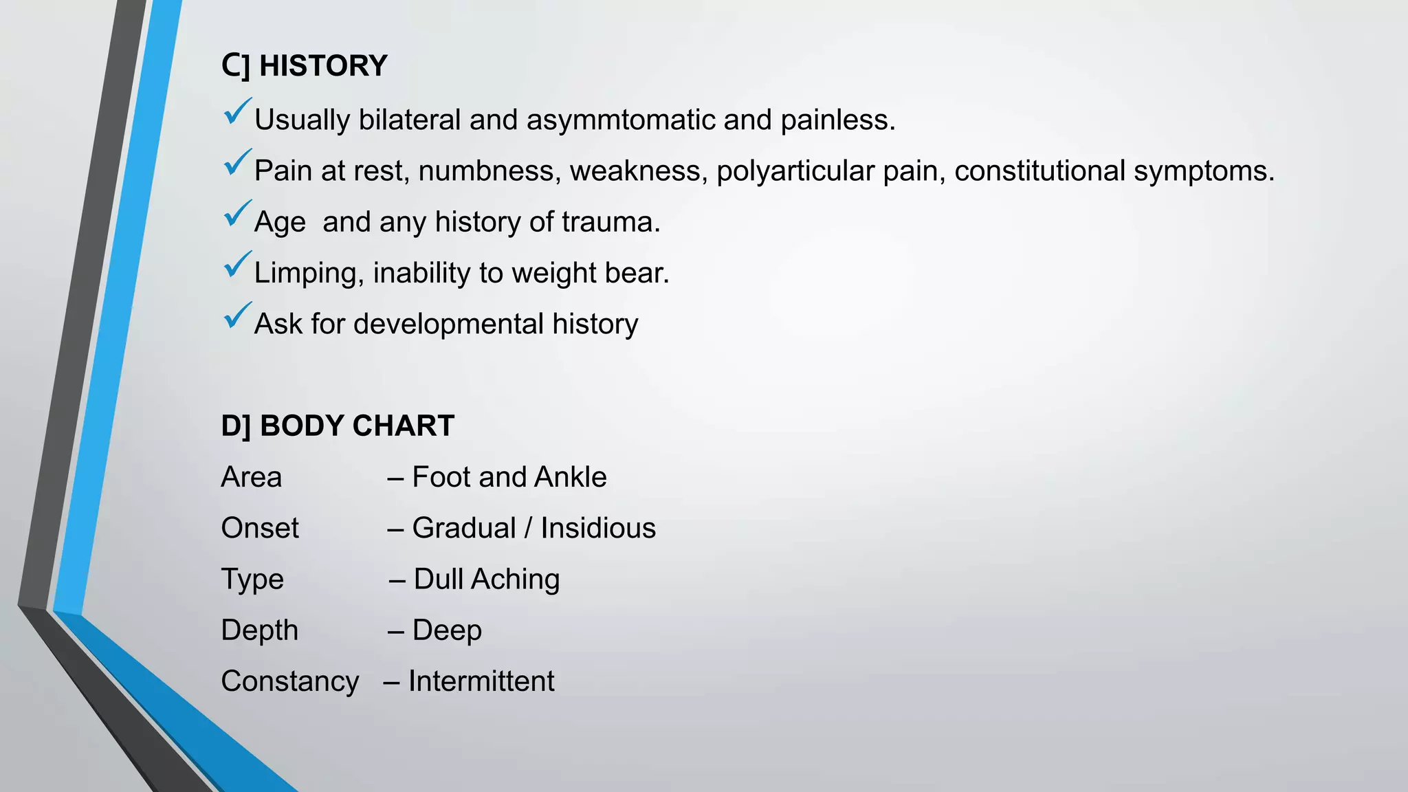 Pes planus / Flat Foot | PPTX