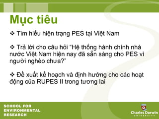 Pro-poor PES | PPT