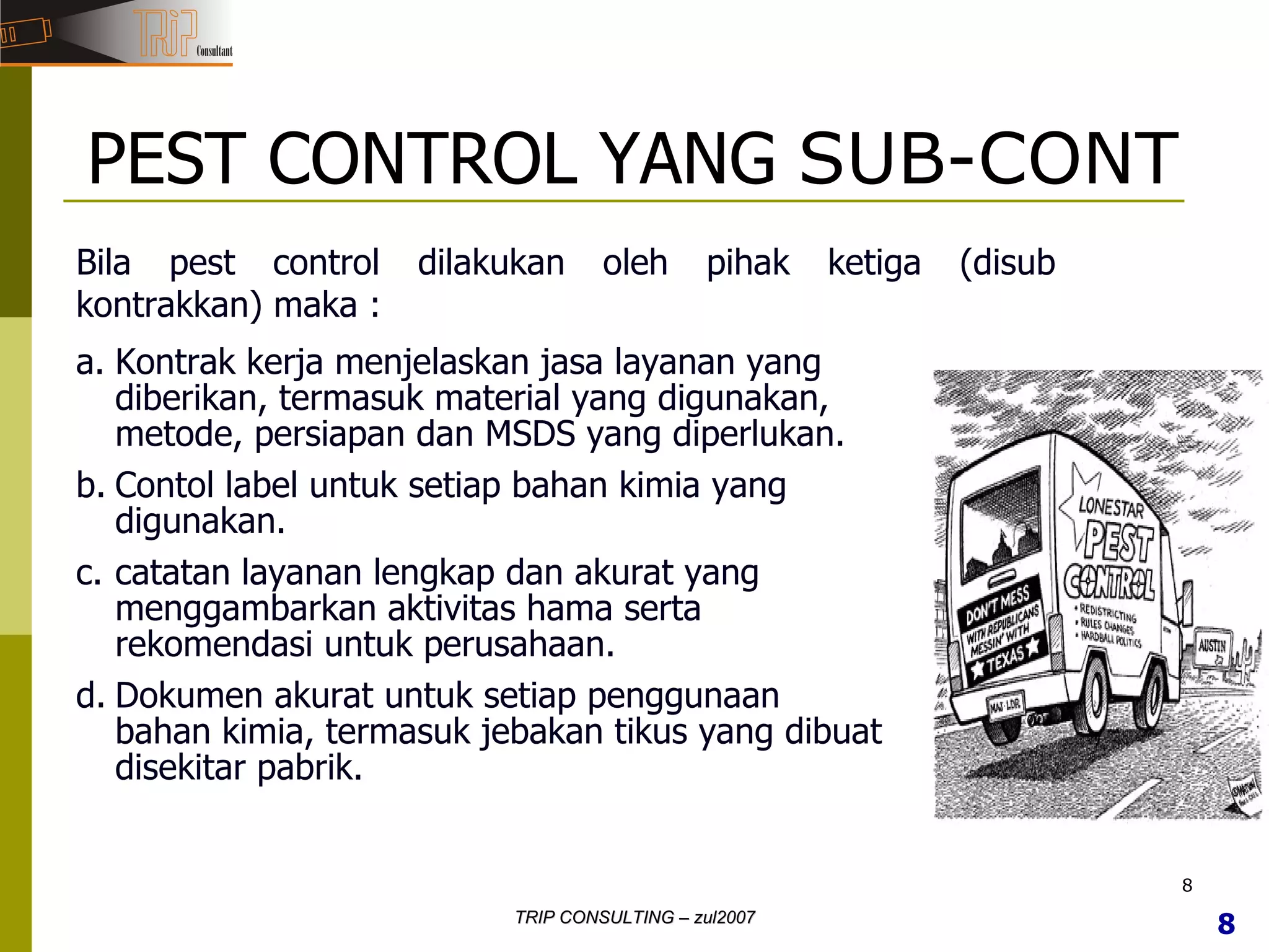 Pest Control Program | PPT