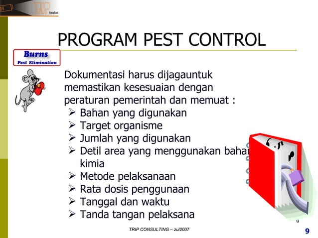 Pest Control Program | PPT