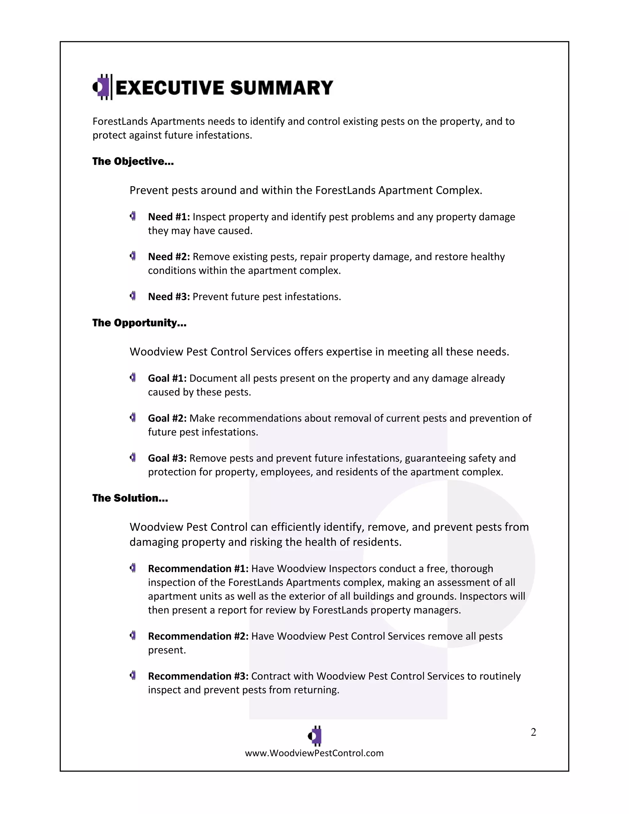 Pest control-services-proposal | PDF