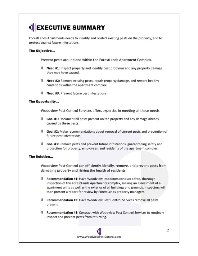 Pest control-services-proposal | PDF | Landscaping | Home & Garden