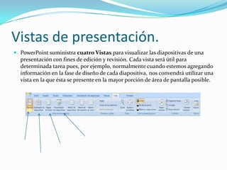 Pestaña vista | PPTX
