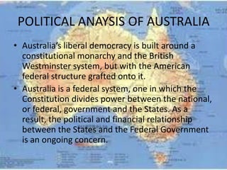 Pest analysis of australia | PPTX