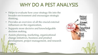 Pest analysis of company | PPT