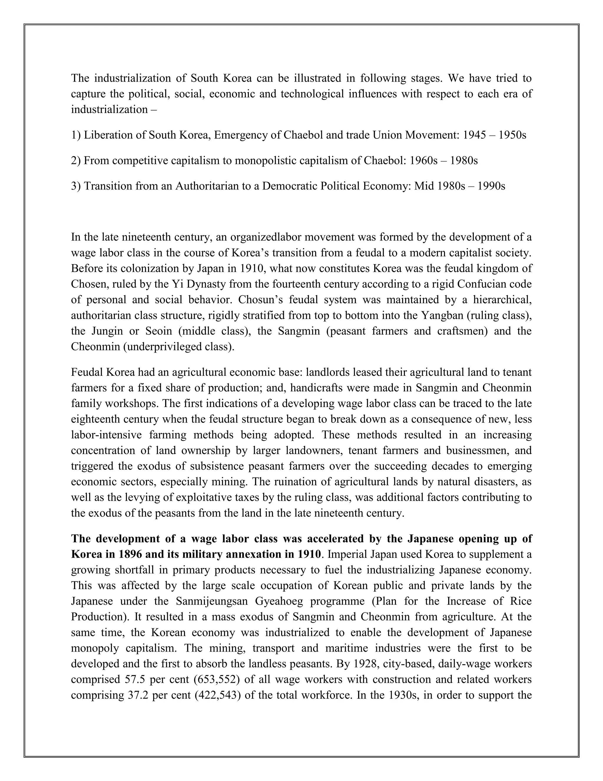 Pest analysis south korea | DOCX