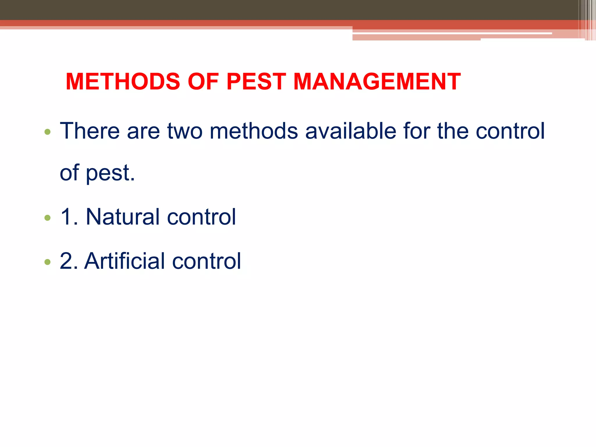 Pest and pest management in medicinal Plants by Dr.U.Srinivasa ...
