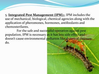 Pest and their control procedures | PPTX | Agriculture | Industries