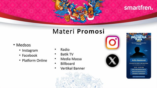 CONTOH PRESENTASI EVENT PESTA RAKYAT SMARTFREN EDIT.pptx