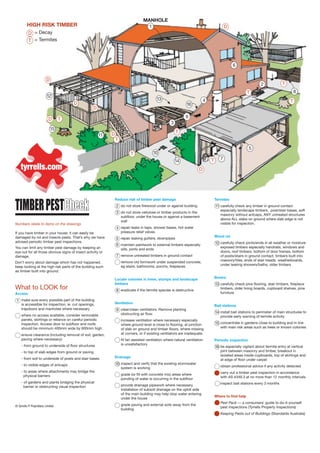 TImber and pest check infographic | PDF