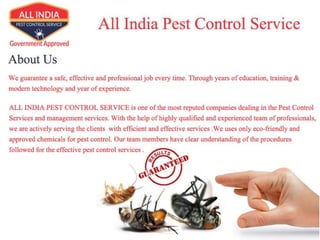Pest control | PPT