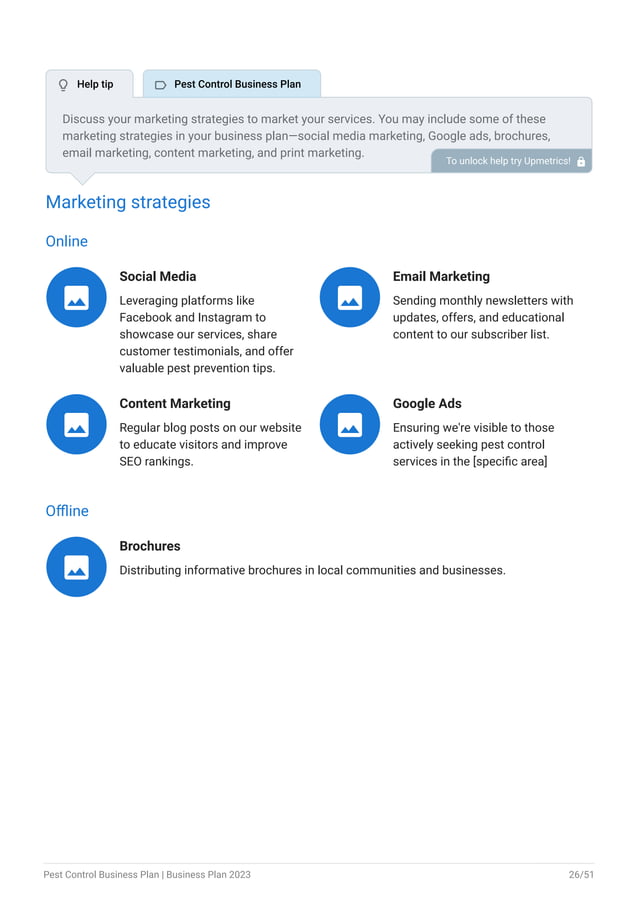 pest control business plan example template | PDF | Business Accounting ...