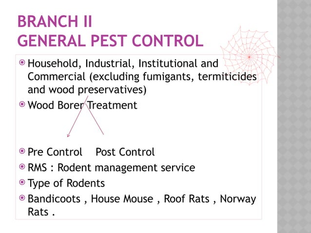 Pest Control Management, types of pest, Pest controlling .PPt