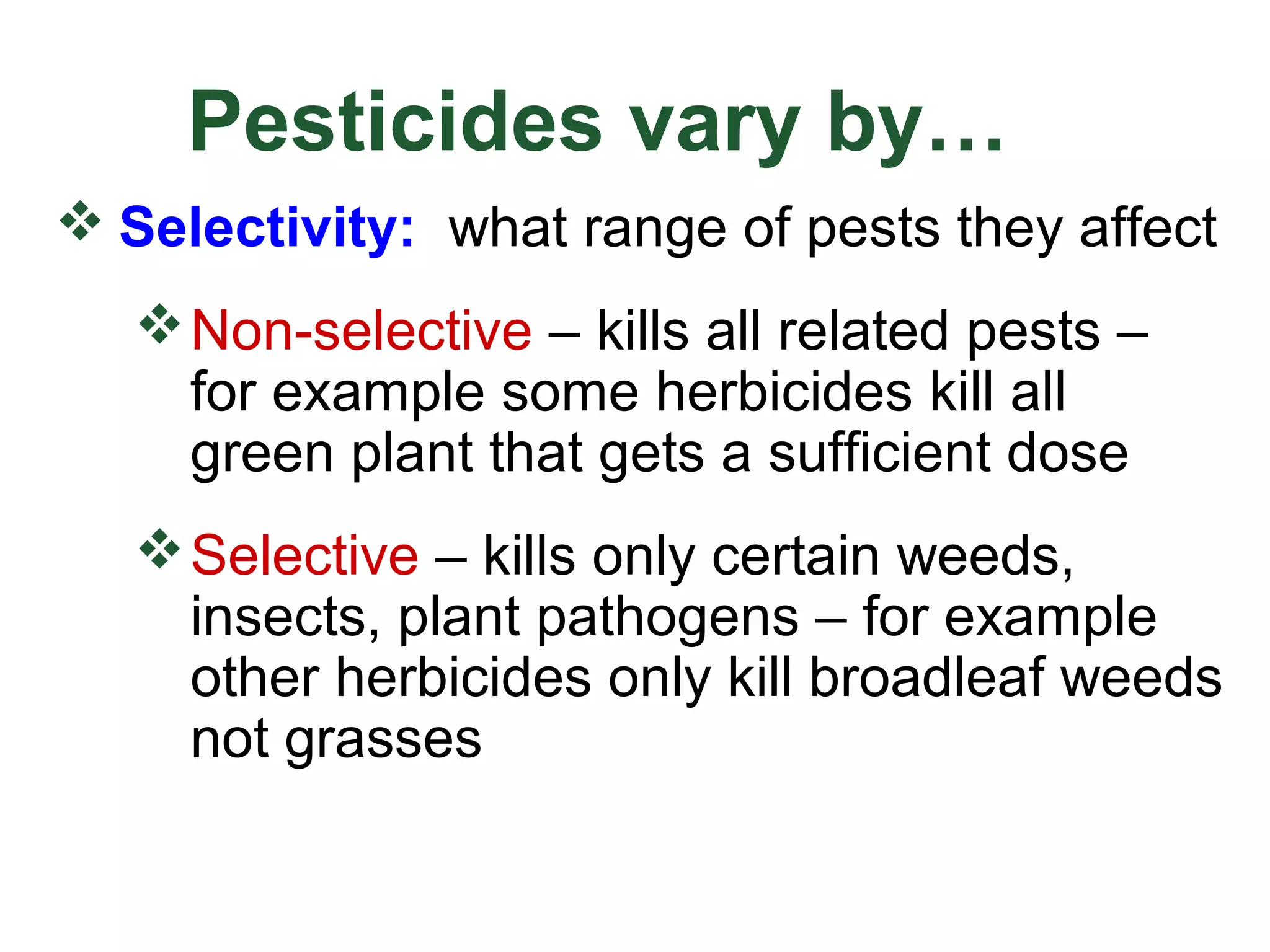 Pest control measures | PPT