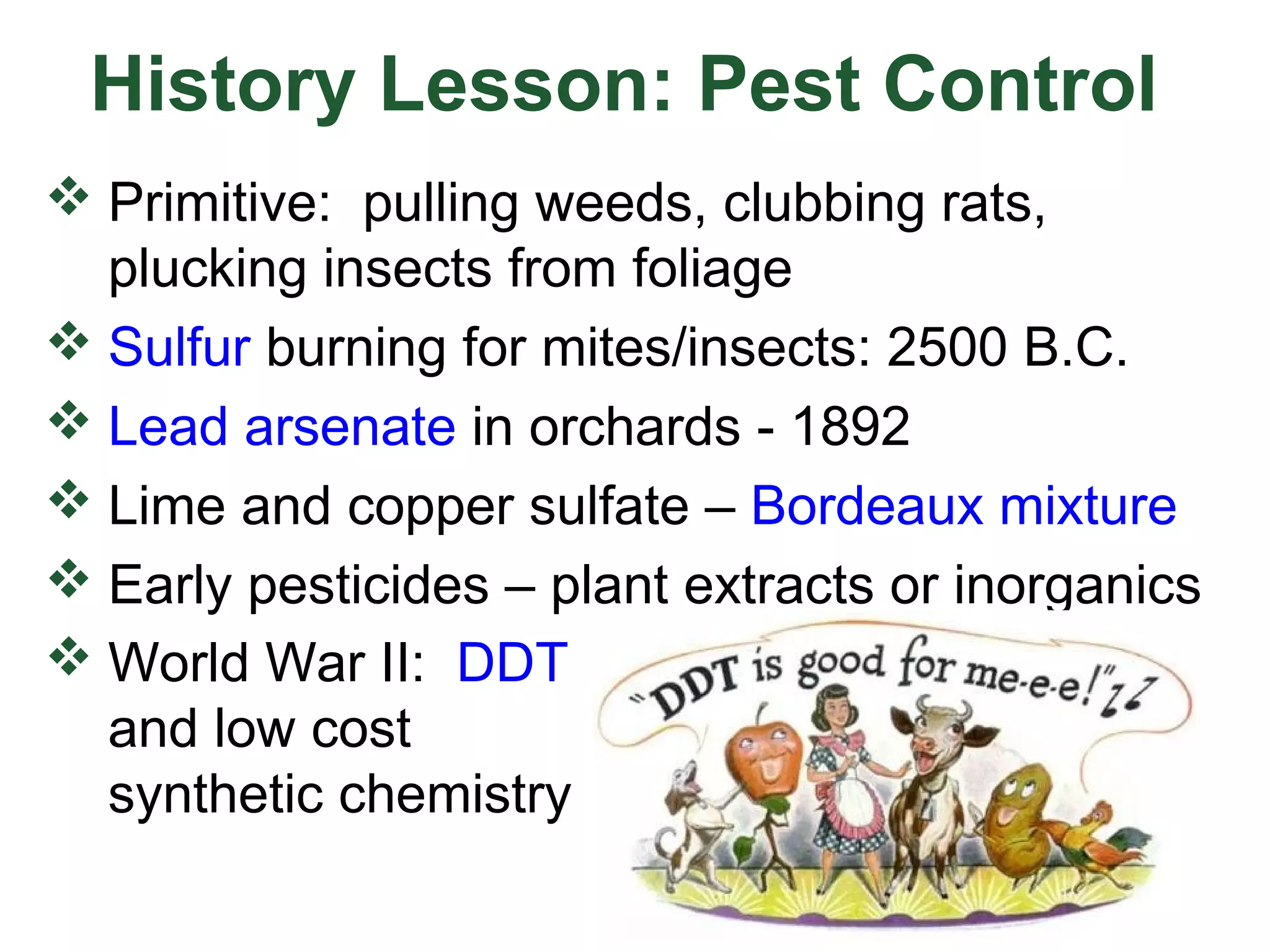 Pest control measures | PPT