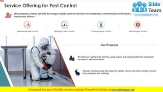 Pest Control Proposal Template PowerPoint Presentation Slides | PDF