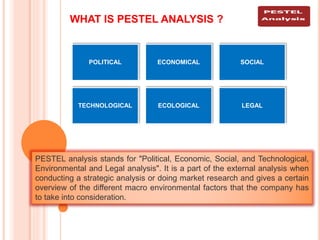 Pestel analysis | PPTX