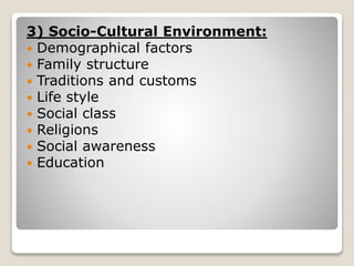 Pestel analysis | PPTX