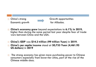 Alibaba PESTEL Analysis | PDF | Internet | Computing