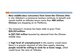 Alibaba PESTEL Analysis | PDF | Internet | Computing