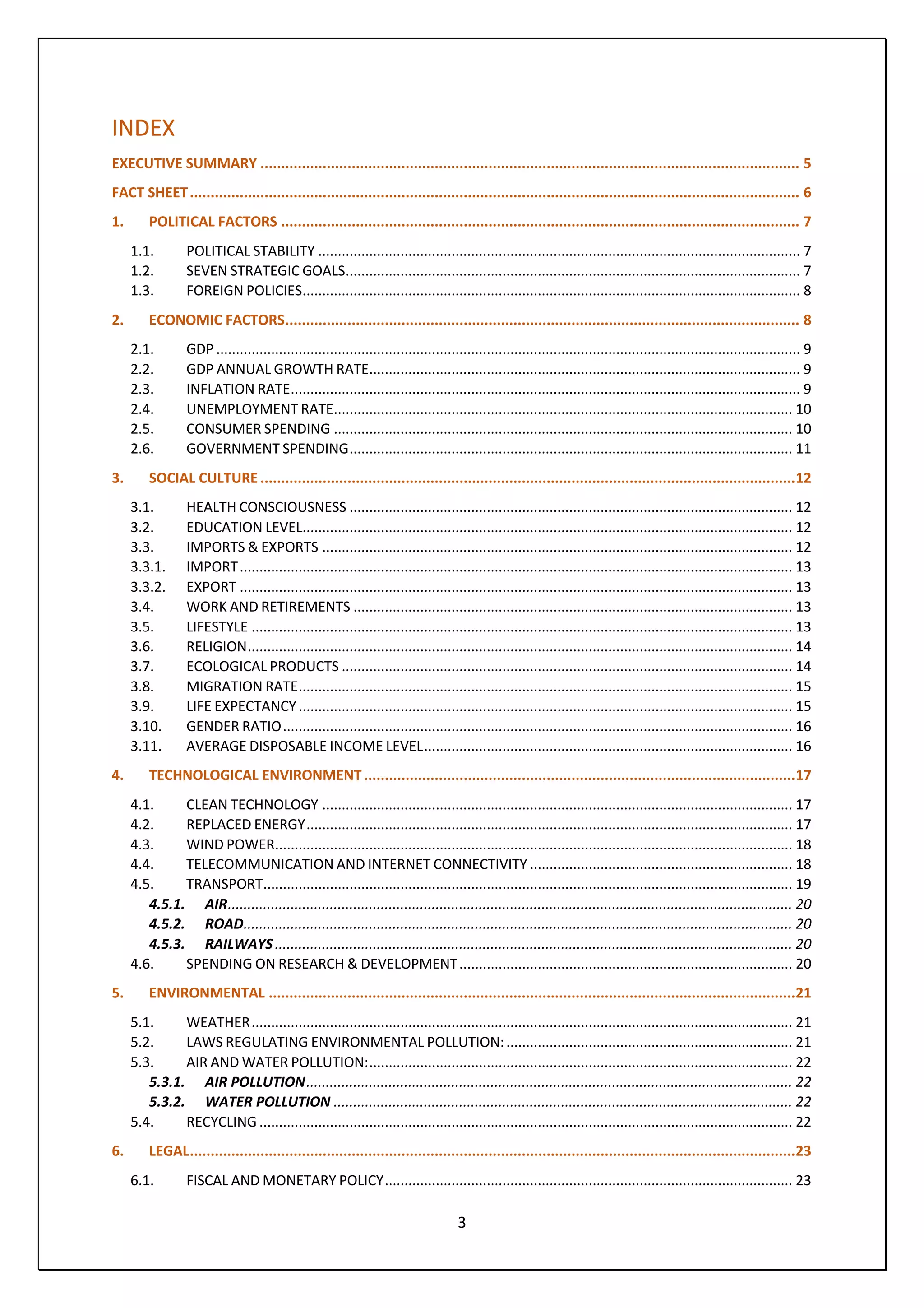International Management Assignment: PESTEL Analysis Of A Country As A ...