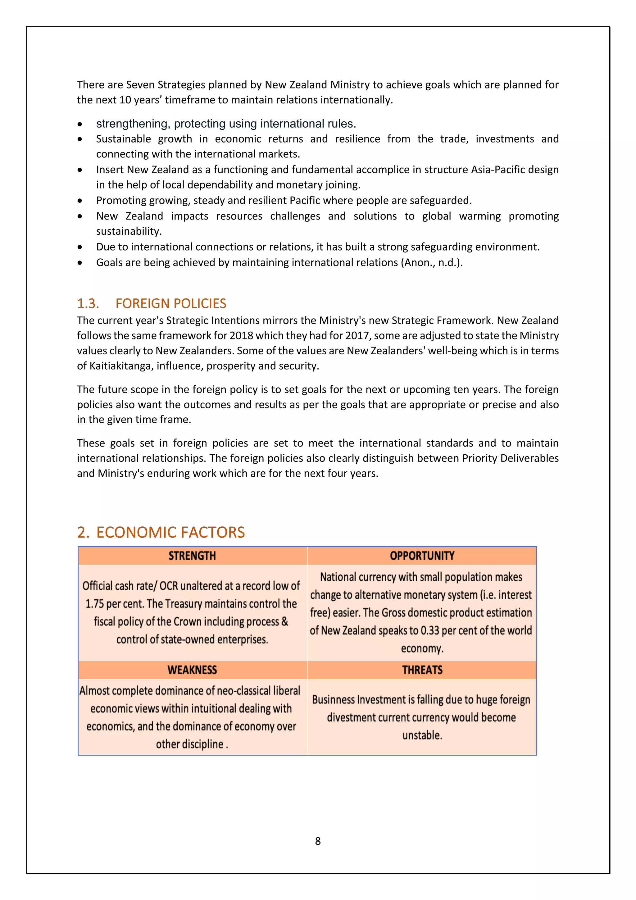 International Management Assignment: PESTEL Analysis Of A Country As A ...
