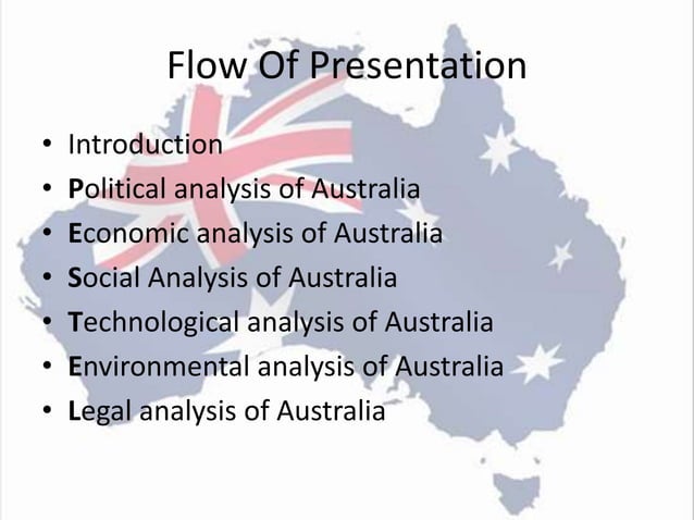 Pestel analysis of australia | PPTX