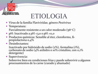 Peste porcina clasica | PPTX
