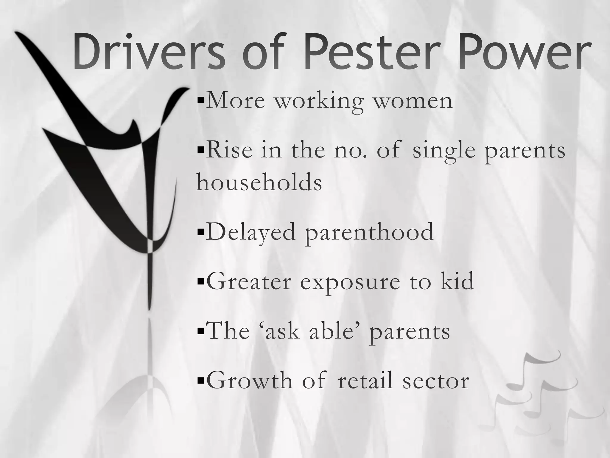 Pester power | PPTX | Family/Children | Genres