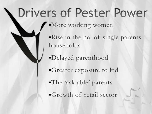 Pester power | PPTX | Family/Children | Genres
