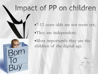 Pester power | PPTX | Family/Children | Genres