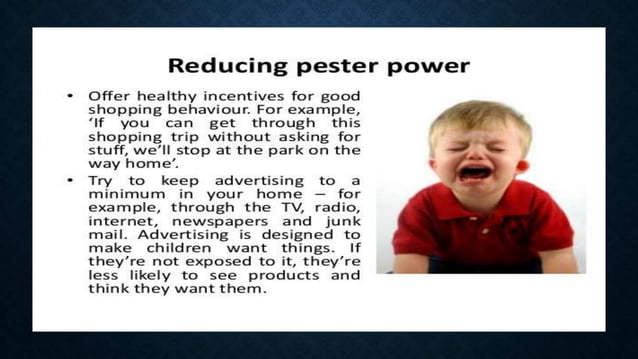 Pester power | PPTX