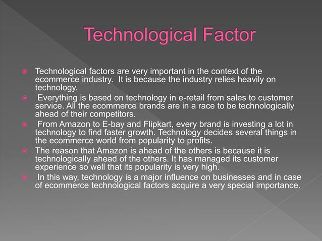 Pest factors affecting e commerce | PPTX