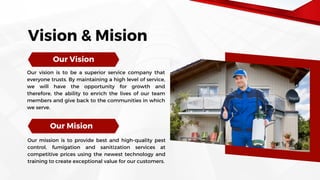 Pest Free Services Company Profile Pest Control & Fumigation Company | PDF