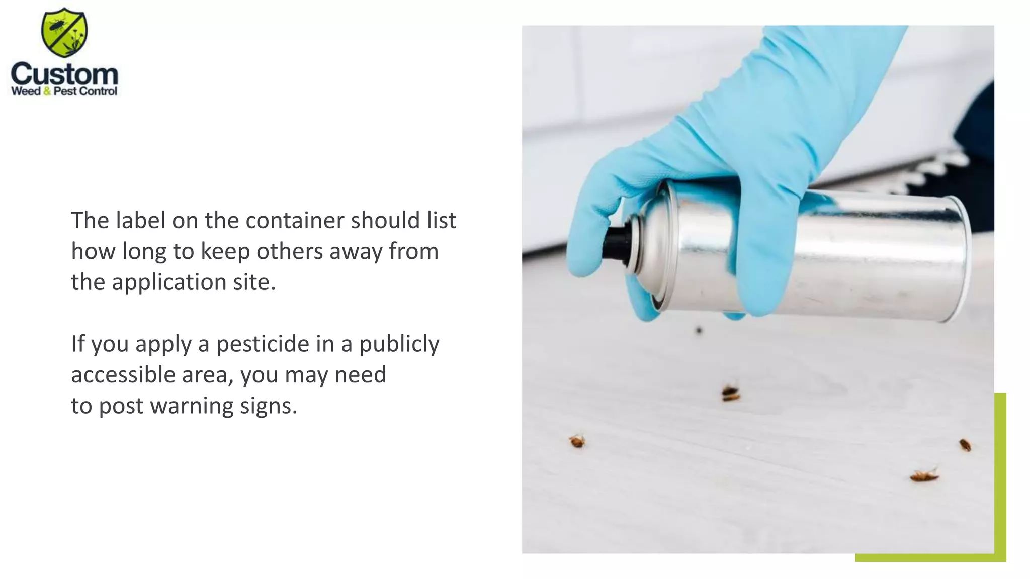 Pesticide Safety Tips | PPTX