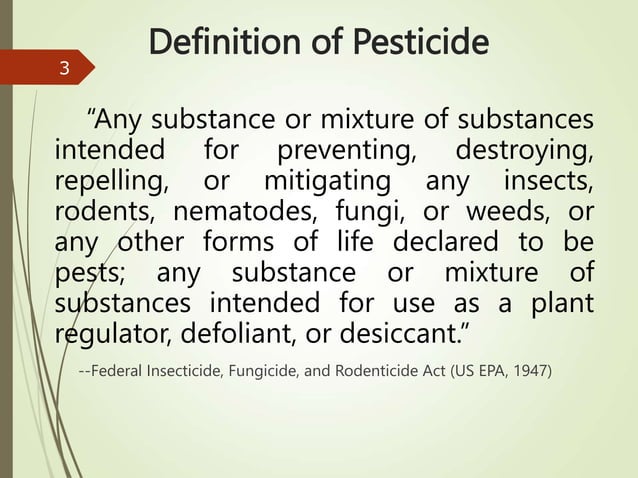 Pesticide and Environmental Hazards ppt (MBB).ppt | Indoor Environmental Quality | Home & Garden