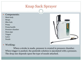 Pesticides and their application methods | PPTX