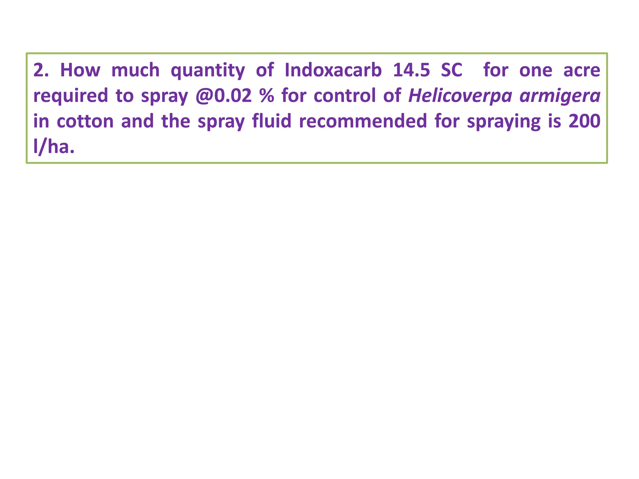 pesticide calculation and the methods to handle them | PPTX