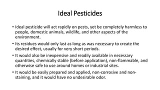 Pesticide Effects | PPTX | Gardening | Home & Garden