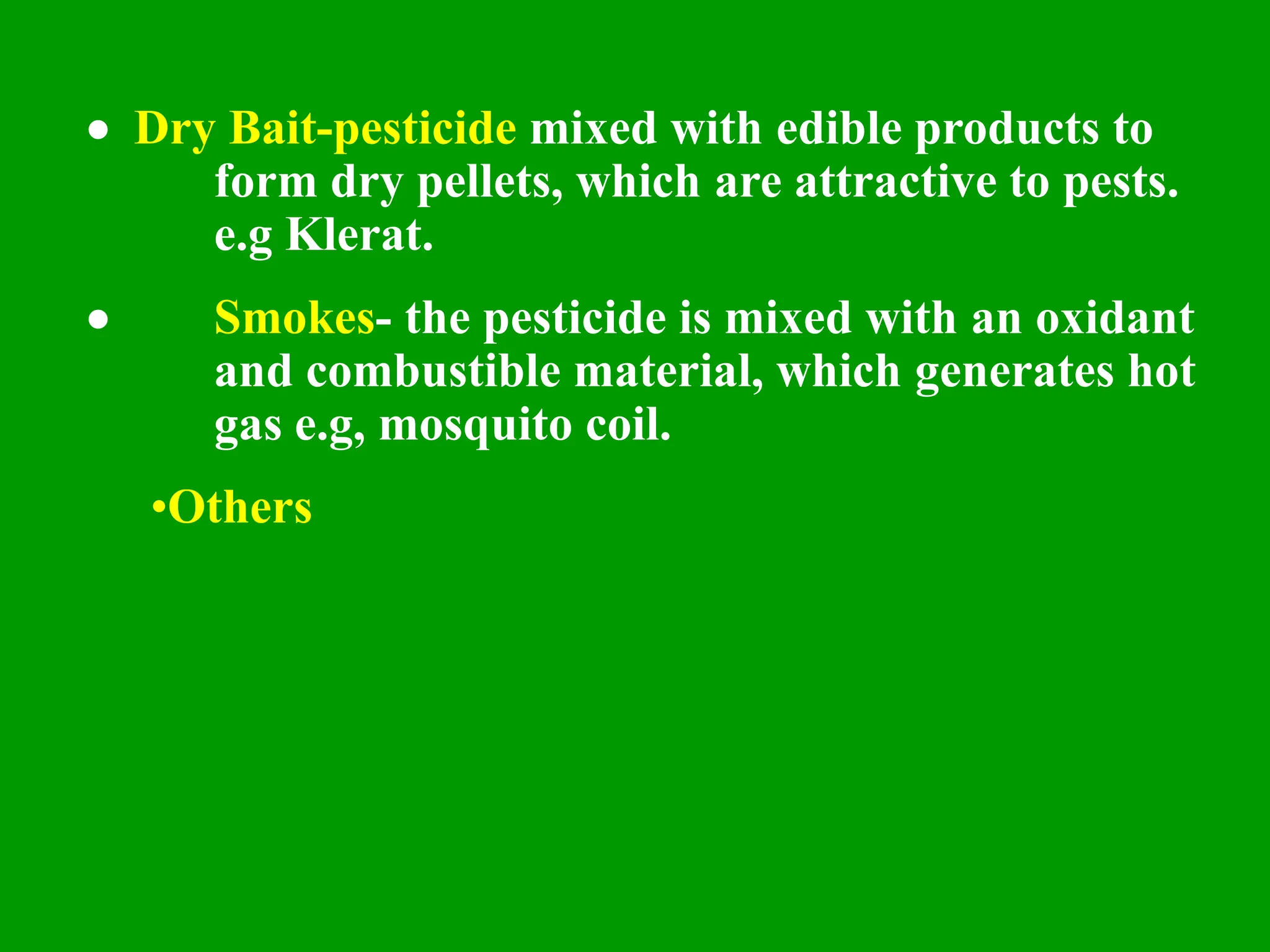 pesticide_classification including herbicides | PDF