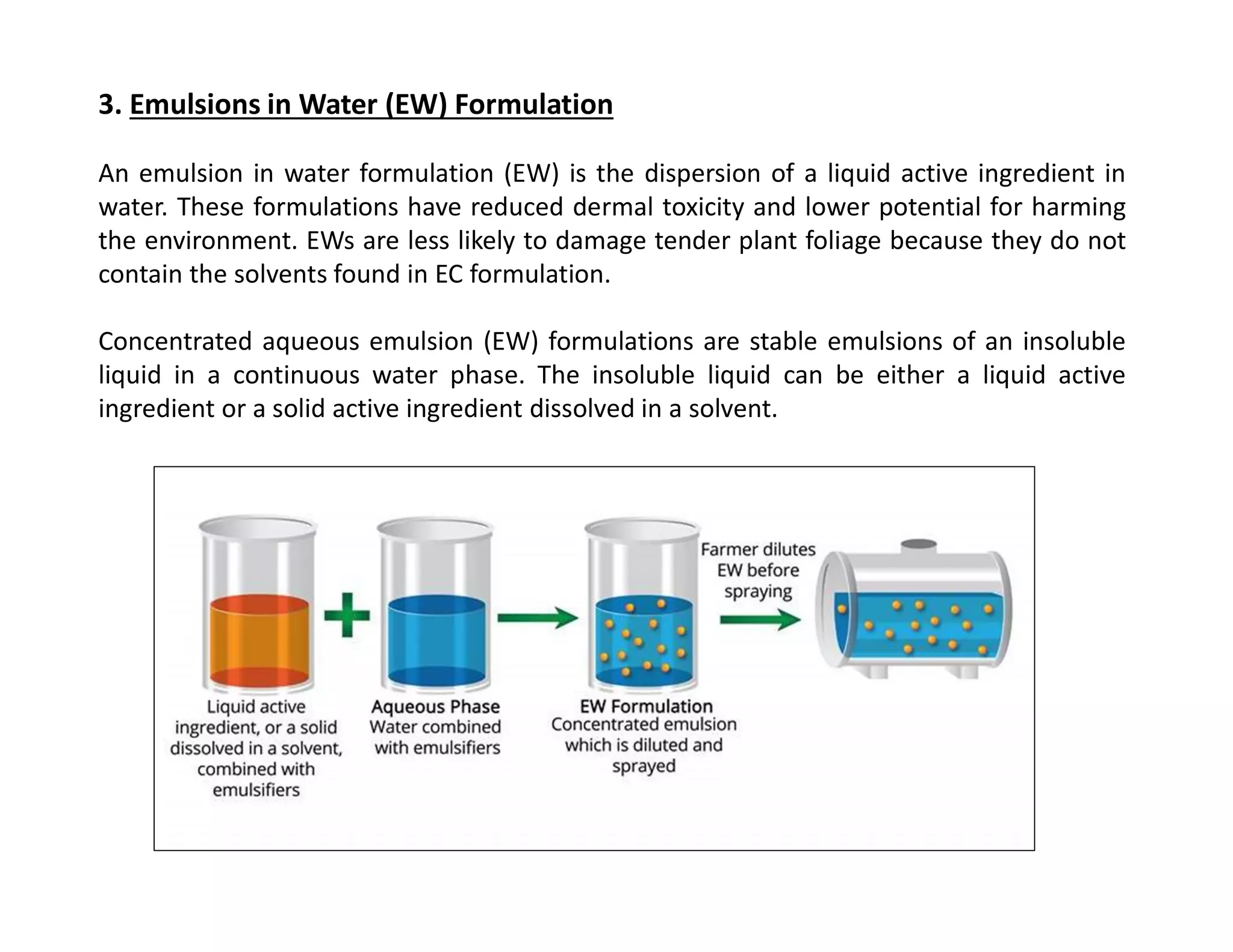 Pesticide formulation | PDF