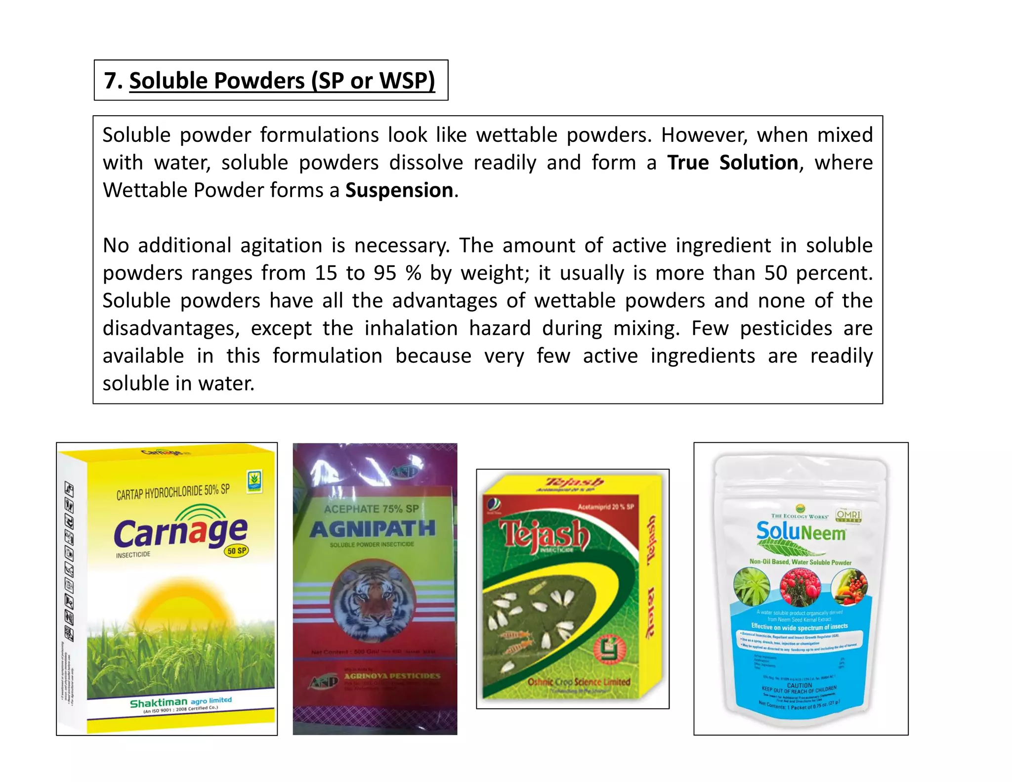 Pesticide formulation | PDF