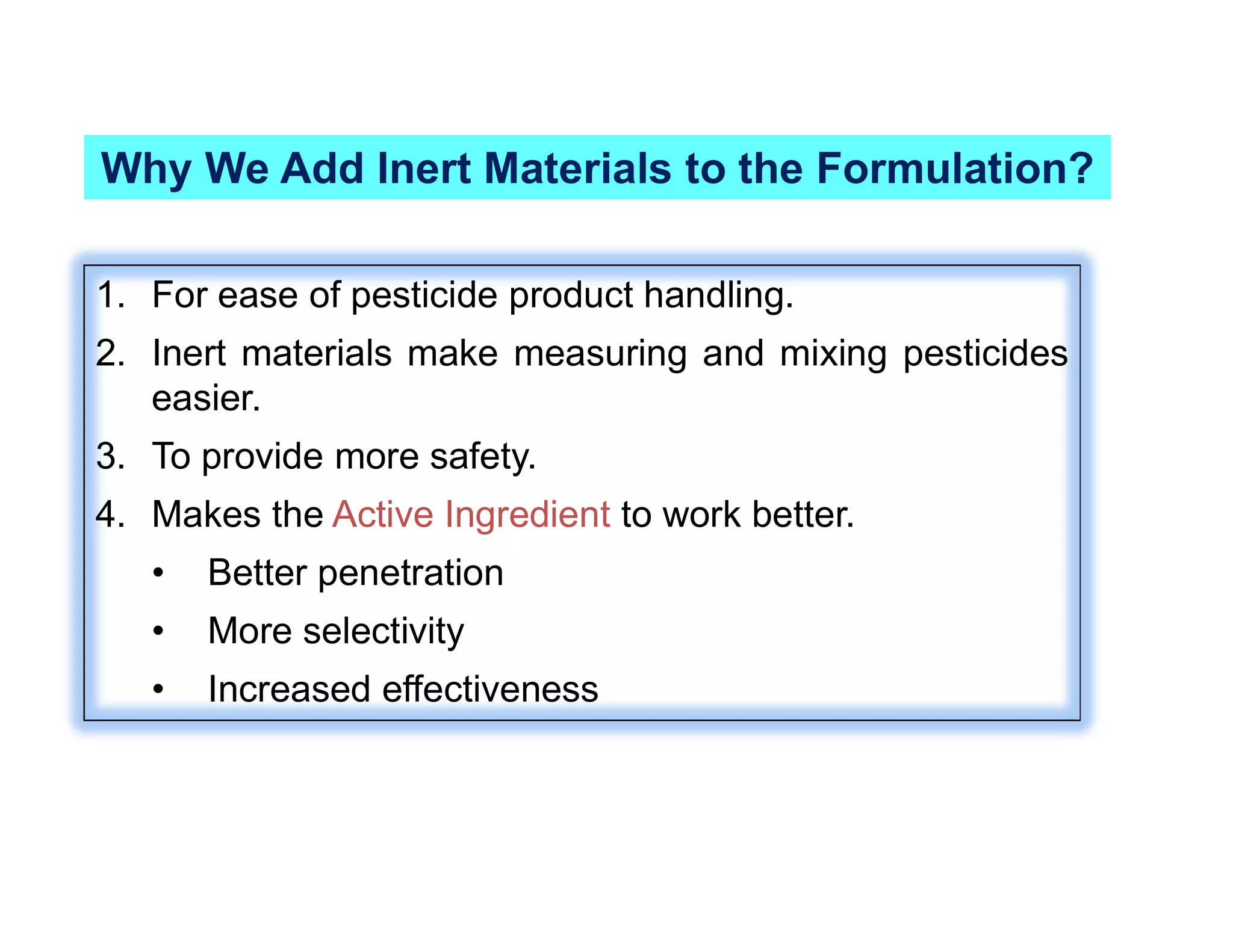 Pesticide formulation | PDF