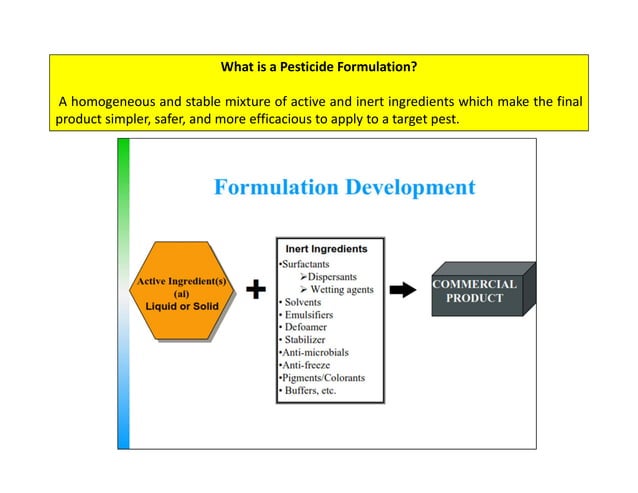 Pesticide formulation | PDF | Chemistry | Science