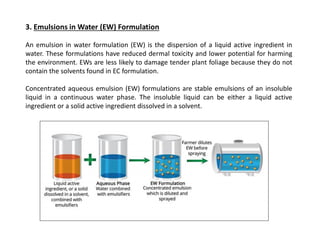 Pesticide formulation | PPT