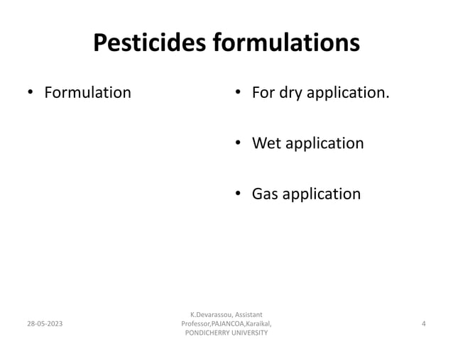 Pesticide formulation and calculation.ppt | Gardening | Home & Garden