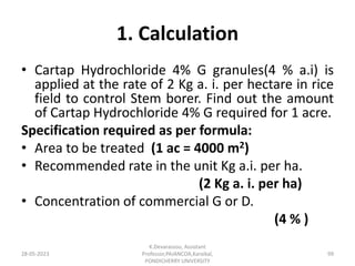 Pesticide formulation and calculation.ppt